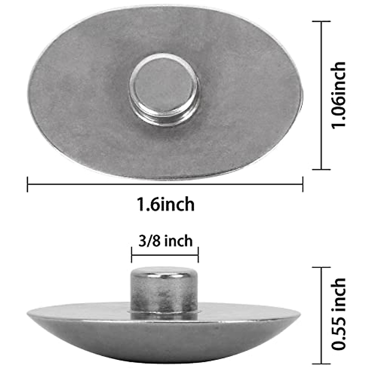 2.5 Ounce Tungsten Weight Canopy for Derby Pine Race Wood Car