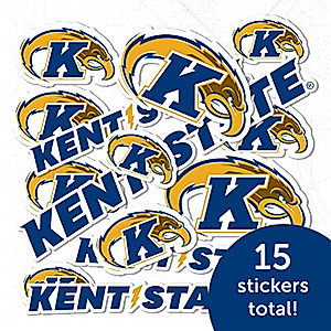 Kent State University Sticker KSU Golden Flashes Stickers Vinyl Decals Laptop Water Bottle Car Scrapbook T1 (Type 1-1)