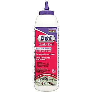 Bonide Eight Insect Control Garden Dust, 10 oz Ready-to-Use Insect & Mite Killer for Outdoor Garden, Long Lasting Insecticide