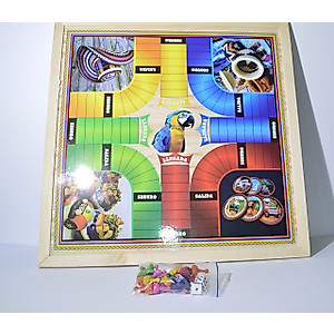 Tablero De Parques Colombiano De Doble Cara y Magnetico, Parcheesi Board Game, Double-Sided and Magnetic , Juego De Mesa.