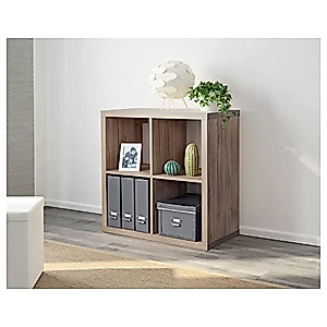 IKEA Kallax 4 Shelving Unit Black-Brown