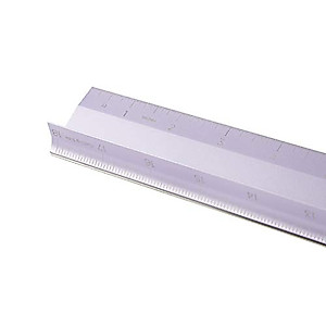 Cricut Metal Ruler - Safety Cutting Ruler for Use with Rotary Cutters, Cricut TrueControl knife, Xacto knife - Great For Quilting, Scrapbooking, Crafting and Paper Cutting - 18", [Lilac]