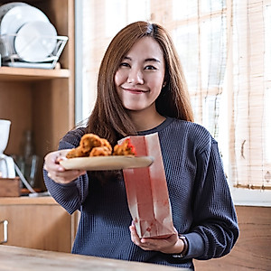 MT Products Brown Paper Bags 5 lb. - Kraft Paper Bakery and Grocery - Pack of 100