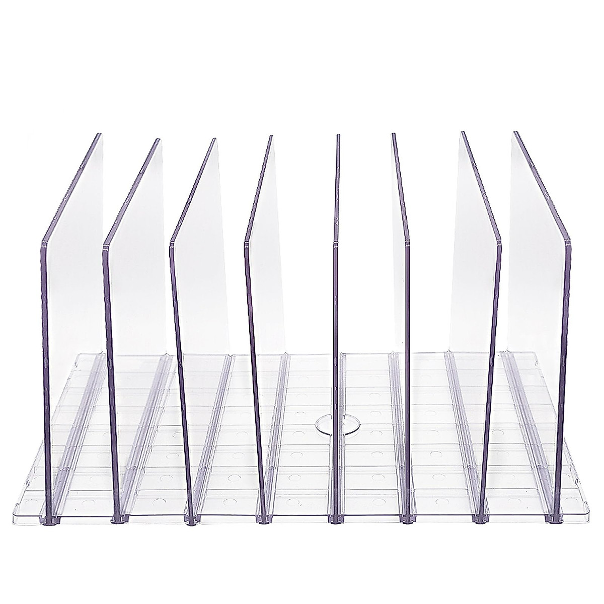 Generic 8PCS Purse Organizer for Closet,Adjustable Clear Shelf Dividers Purse Bag Divider for Closet Organizer,Handbag Organizers for Closets, SNTN1, transparently