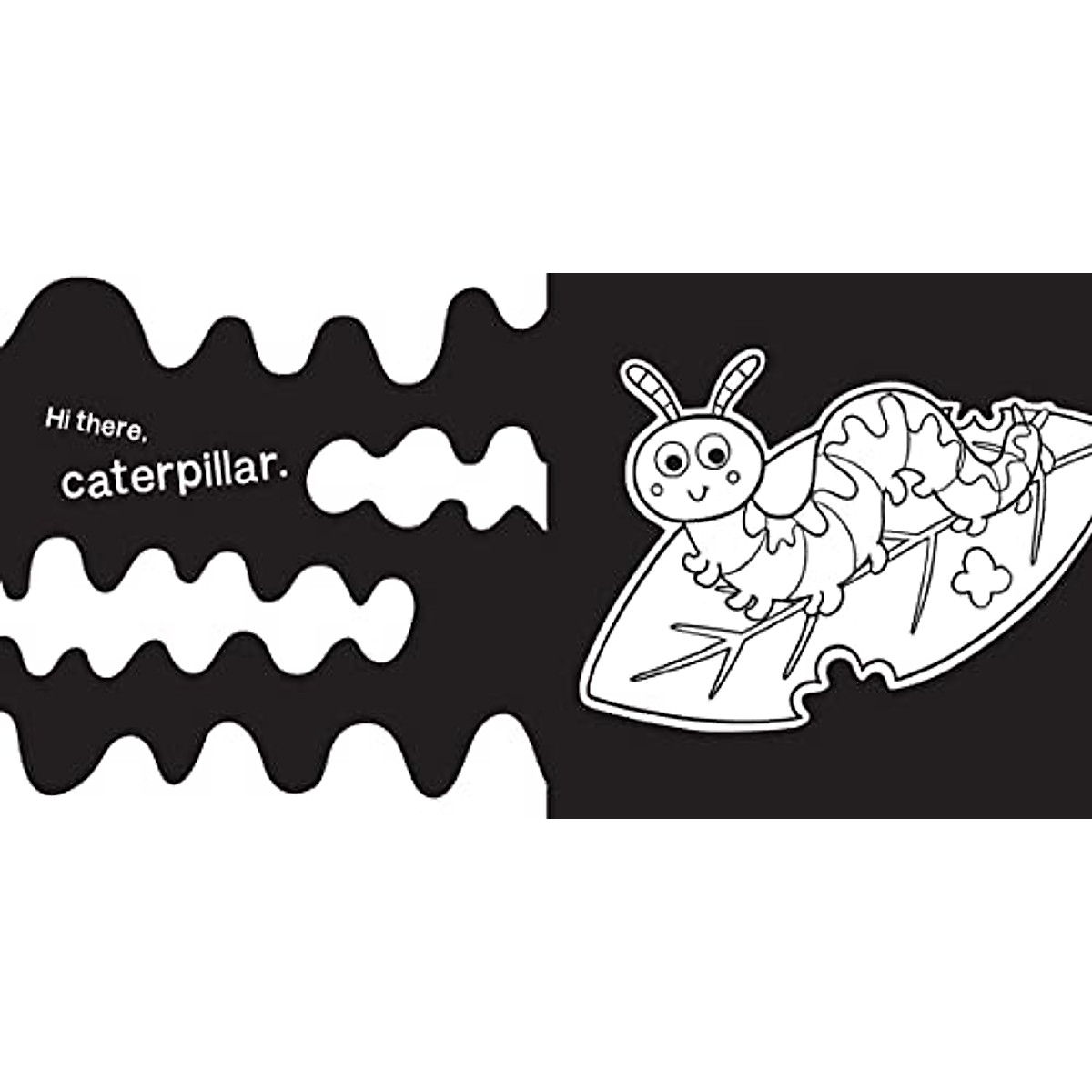 Hello, Garden Bugs: A High-Contrast Board Book that Helps Visual Development in Newborns and Babies (High-Contrast Books)