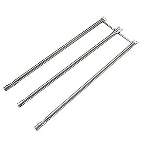 onlyfire Stainless Steel Burner Tube Set Fits for Weber Genesis 300 Series Grills (2008-2010), 34-1/4" Long