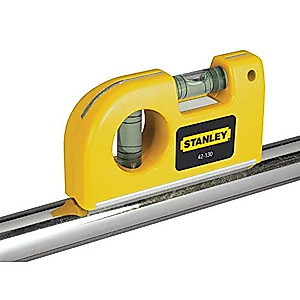 Stanley 0-42-130 Pocket Level magnetic horizontal/vertical, Yellow