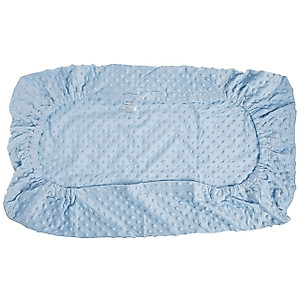 Carter's Changing Pad Cover Plush Velboa Bubble Dot - Sage