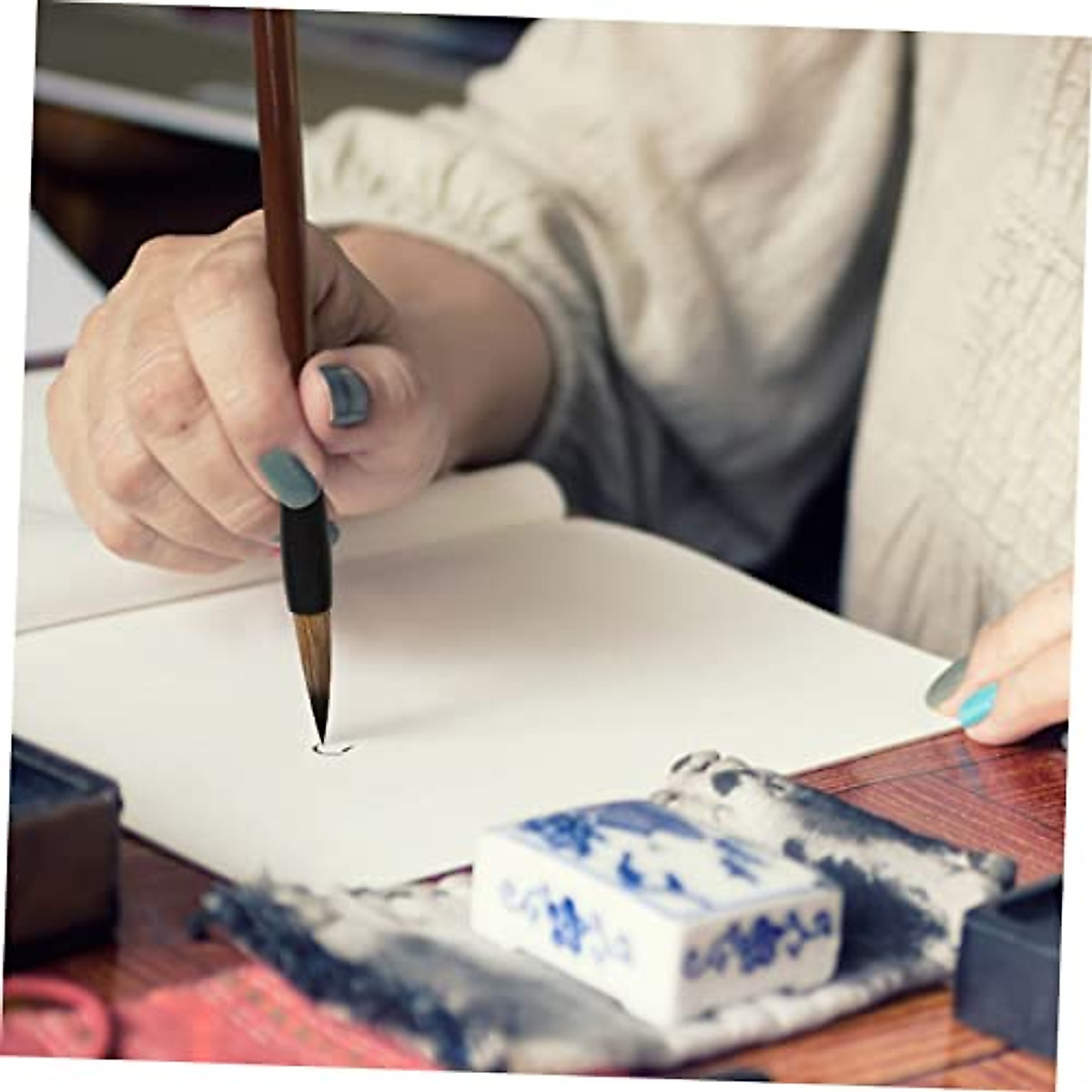 COHEALI 15pcs Brush Set Portable Brush Paint Brush Set Calligraphy Pen Set Chinese Calligraphy Writing Brush Chinese Calligraphy Brush Set Calligraphy Brushes Portable Writing Brush Bamboo