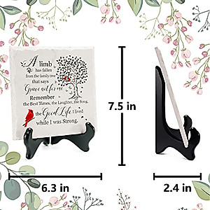 Memorial Gifts for Loss of Mother, Father, Husband, Son, Loved One, Loss of a Mother Sympathy Gifts, Bereavement, Condolences Gifts, Memorial Decor Sign Plaque