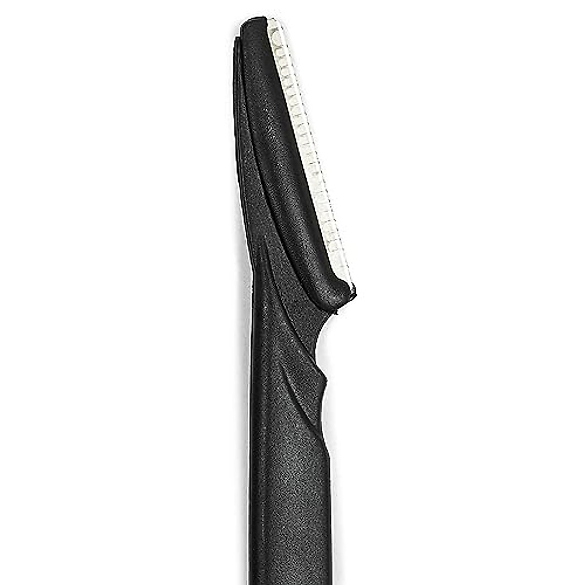 Men's Touch Up Razors for Mustache, Beard (Black, 5.8 Inches, 12 Pack)
