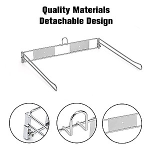 YeeBeny Bag Holder for Plastic Bags, Plastic Bag Holder, T-Shirt Bag Rack, Hanging Bag Holder, T Shirt Bags Holder for T Shirt Bags