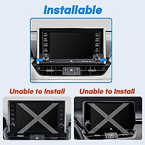 FICS Phone Holder Compatible with Toyota RAV4 (RAV4 19~24) of 8" Monitor