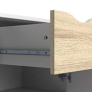 Tvilum Diana Sideboard with 2 Doors and 1 Drawer, White Oak