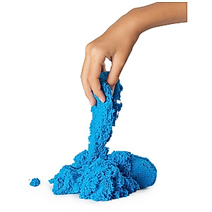 Spin Master 6061653 Kinetic Sand Sandisfactory Set with 2 lbs of Colored and Black Kinetic Sand