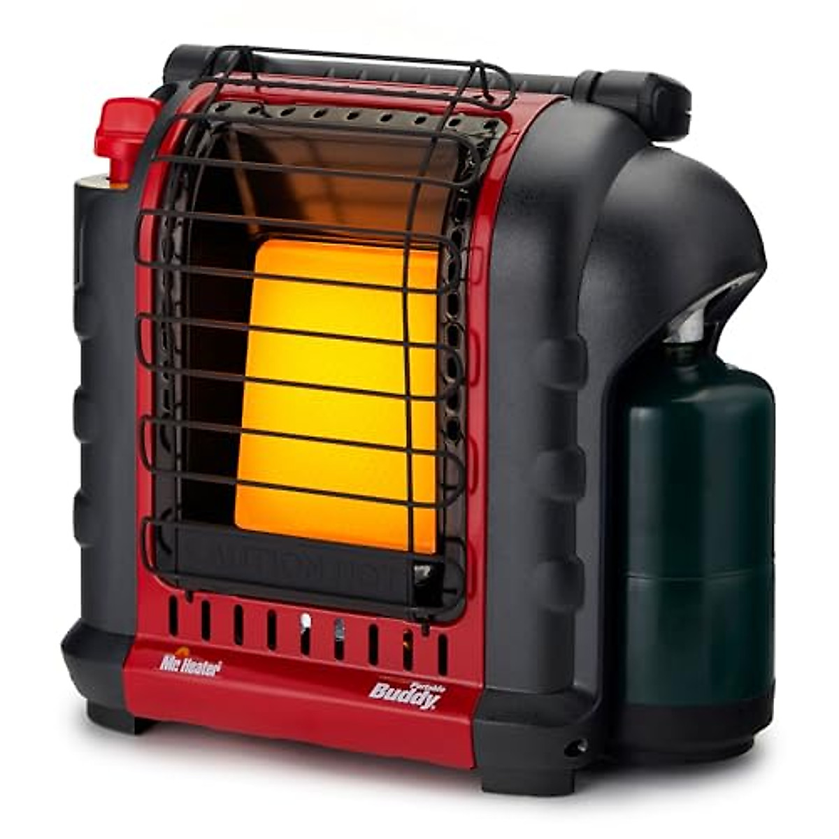Mr. Heater Portable Buddy 9,000 BTU Propane Gas Radiant Heater with Piezo Igniter for Outdoor Camping, Job Site, Hunting, and Tailgates (2 Pack)
