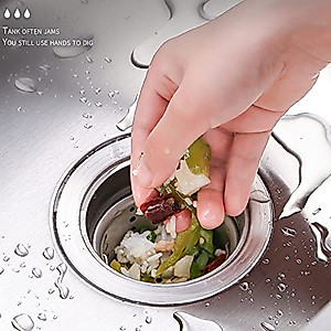 500 Pcs Disposable Kitchen Sink Strainer Filter Bags, Five Month Supply, Mother's Day Women's Day Gift