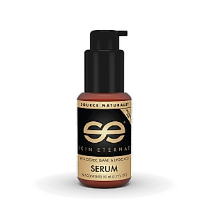 Source Naturals Skin Eternal Serum - Moisturizing Lotion with C-Ester, DMAE, & Liopic Acid- 1.7 Fluid oz