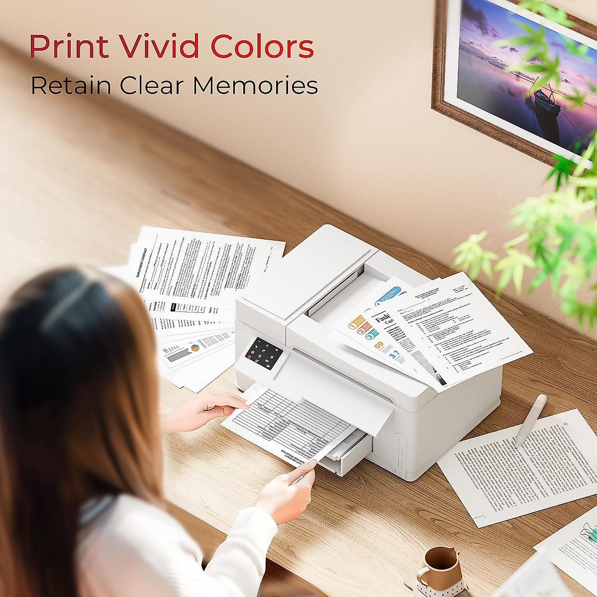 ejet 902XL 902 XL Compatible Ink Cartridge(Newest Chips) Replacement for HP 902 Black 902XL 902 XL to use with OfficeJet Pro 6968 6978 6958 6962 6954 6960 6970 6979 6950 Printer (2 Black)