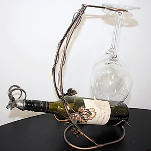 Stainless Steel Sheep Wine Aerator Pourer, Wine Bottle Stopper for bar and Home, Animal Wine Pourer,- Deluxe Decanter Spout for Robust Red and White Wine- Pour Amore Bottle Pourer/Stopper&Air Diffuser