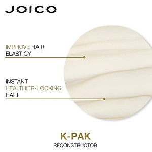 Joico K-PAK Reconstructor Deep-Penetrating Treatment | For Damaged Hair | Repair & Strengthen Strands | Rebuild & Fortify Damaged Hair | Improve Elasticity | With Keratin & Arginine | 1.7 Fl Oz