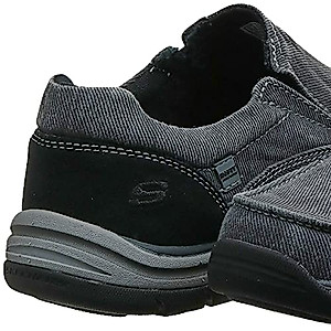 Skechers Men's Expected Avillo Moccasin, Black, 12 Medium US