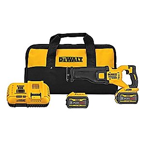 DEWALT FLEXVOLT 60V MAX* Reciprocating Saw, Cordless Kit (DCS389X2)
