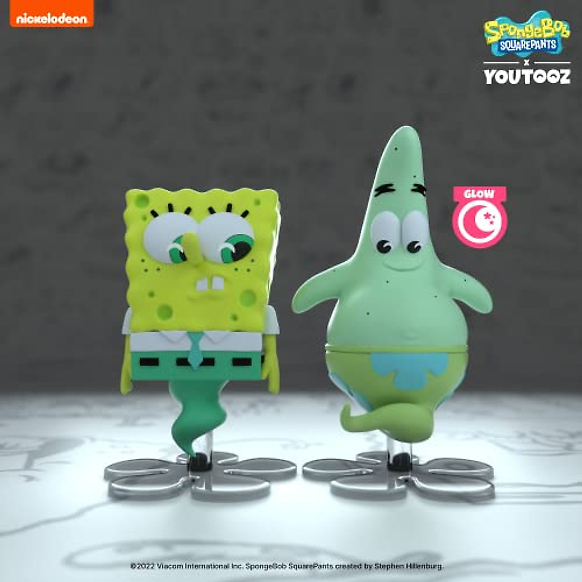 Youtooz Spooky Spongebob and Patrick 4" Inch Vinyl Figure, Collectible Spooky Spongebob & Patrick 2-Pack Figure by Youtooz Spongebob Squarepants Collection