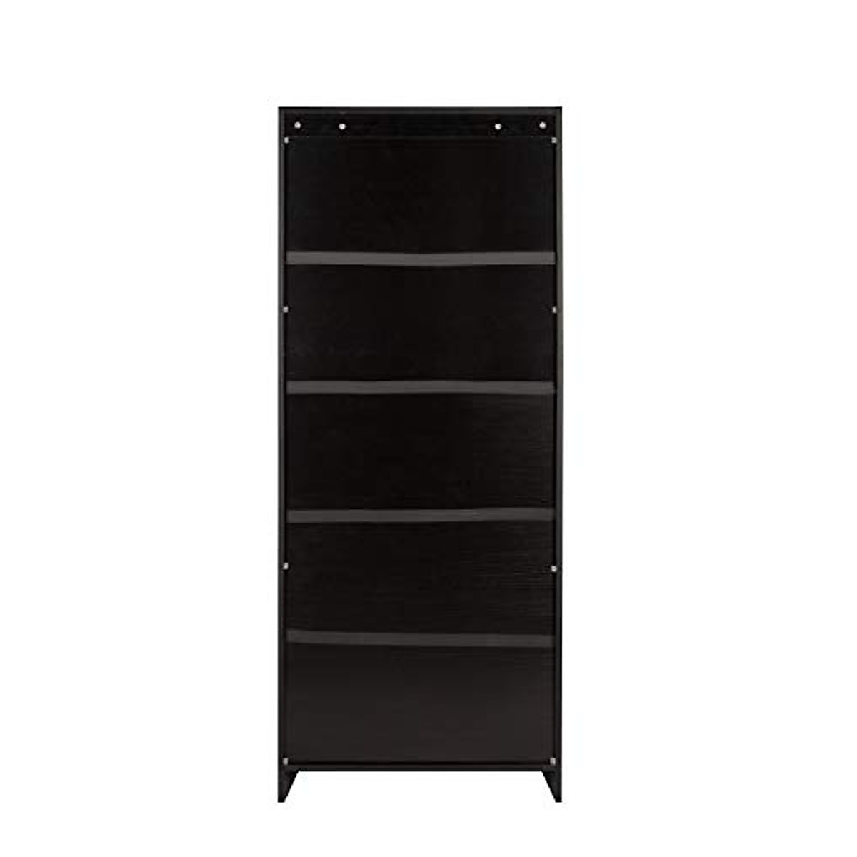 OneSpace Essentials 5-Tier Bookshelf, Black