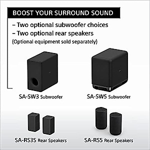 Sony STR-AN1000 7.2CH Surround Sound Home Theater 8K A/V Receiver: Dolby Atmos, DTS:X, Digital Cinema Auto Calibration IX, Bluetooth, WiFi, Chromecast, Spotify, AirPlay, HDMI 2.1 (Renewed)