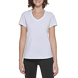 Calvin Klein Performance Women's Short Sleeve T-Shirt, White, Large