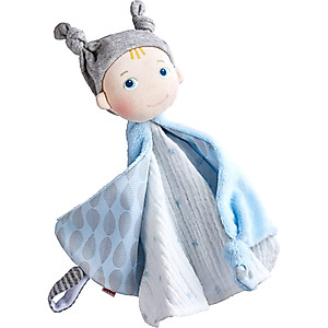 HABA Cuddly Doll Eric - Soft Lovey Toy for Birth and Up (Machine Washable)