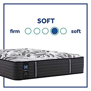 Sealy Posturepedic Plus, Tight Top 14 Plush Soft Mattress with Surface-Guard and 5-Inch Foundation, Queen