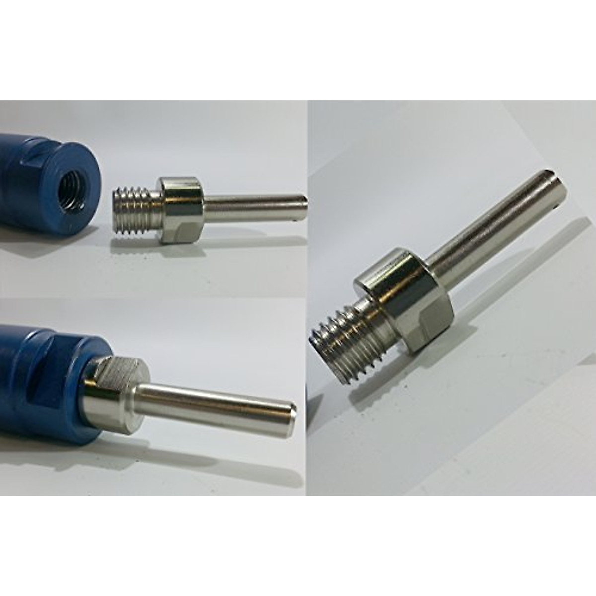 MTP Core Drill Bit Adapter 5/8"-11 Thread Male to 1/2” Shank Diamond Power Drill