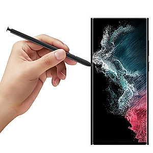 2 Pack Galaxy S22 Ultra Pen Replacement for Samsung Galaxy S22 Ultra 5G S Pen Stylus Pen WithoutBluetooth(Phantom Black)