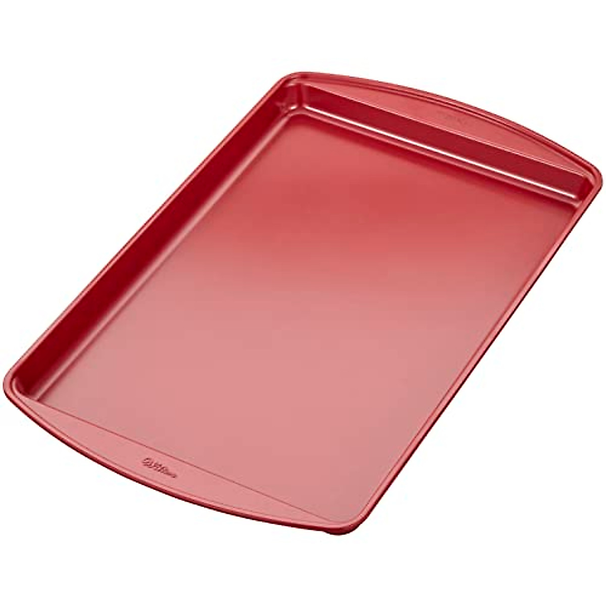 Wilton Christmas Red Non-Stick Large Baking Sheet or Cookie Pan, 17.2 x 11.5-Inch