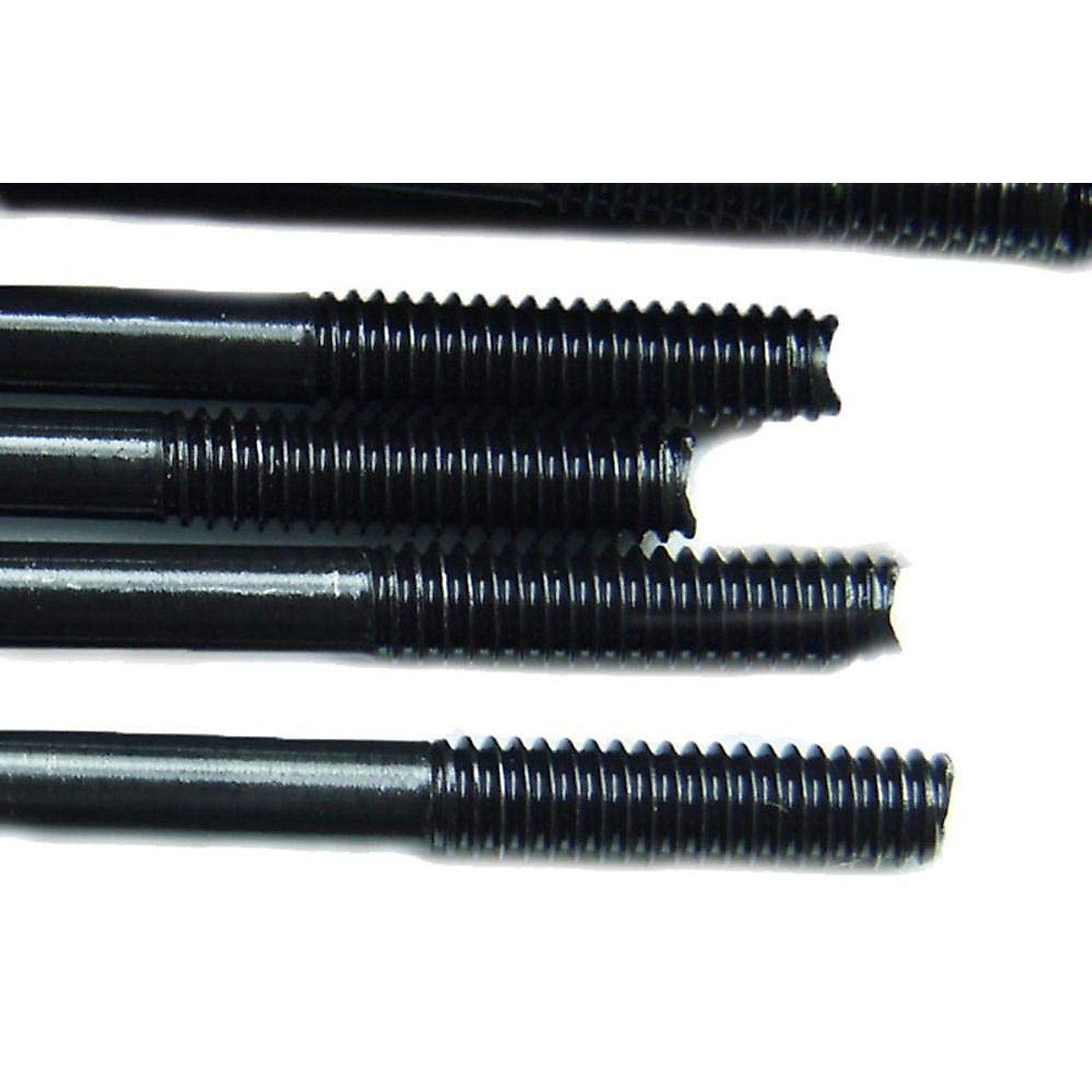 QIYUANMENGYI Bicycle Spokes Bicycle Spokes with Nipples 12PCS Mountain Road Bike Straight Pull Aero Spokes (Color : 261mm)