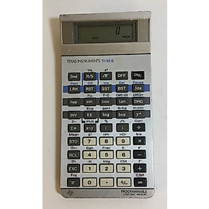 Texas Instruments Ti-55 III Texas Instruments Programmable Constant Memory Battery Operated Electronic Calculator (Recommended Battery: Use 2 of Rw-82, A-76, or Normal Standard Size Button Batteries)