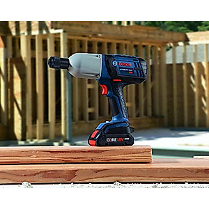 BOSCH HTH182-B25 18V High Torque Impact Wrench w/ 7/16" Hex w/ (2) 4.0 Ah CORE Compact Batteries