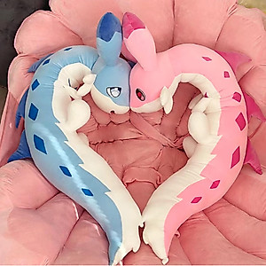 MOTTLEDI Oversized Pal-World Plush Toy 47 Inch Chillet Floppy Dolls Sleeping Hugging Pillow Giant Stuffed Animal Gifts for Kids Christmas Birthday (Pink Chillet 47 Inch)