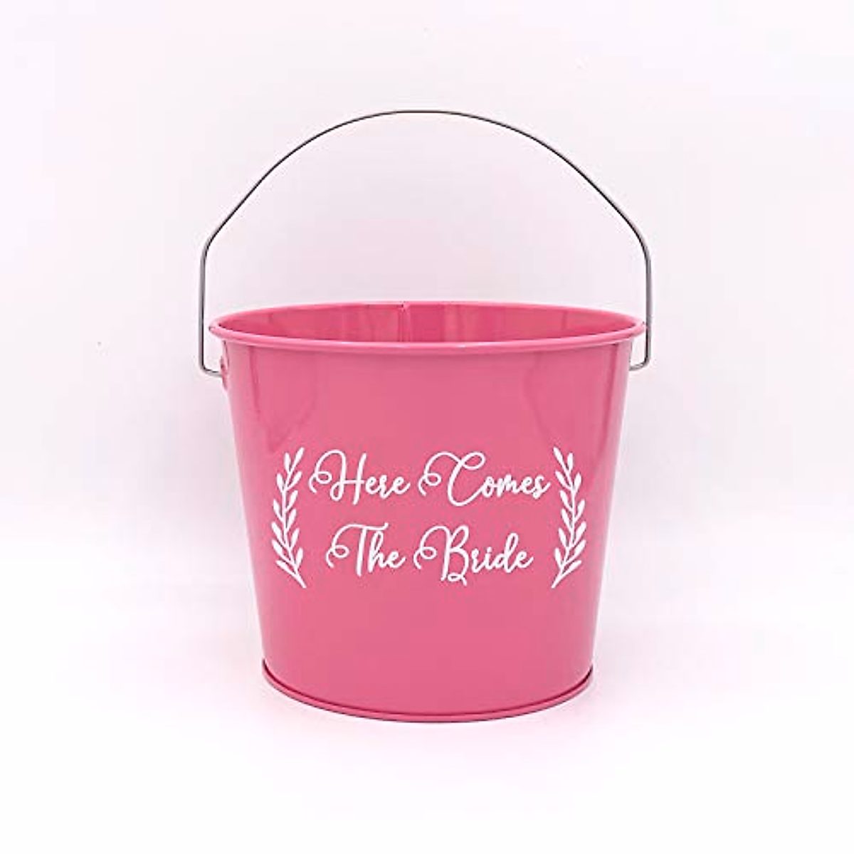 Personalized Flower Girl Pail ~ Flower Girl Basket