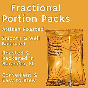 Sarasota Gourmet Coffee Packets, Pre Ground Coffee Packs, Signature House Breakfast Blend Medium Roast, Bulk Single Pot Bags for Drip Coffee Makers, (1.75 oz Bags, Pack of 100)