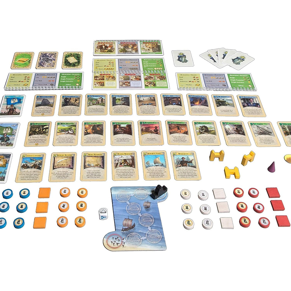 CATAN Cities & Knights Board Game 5-6 Player EXTENSION | Strategy Game | Adventure Game | Family Game for Adults and Kids | Ages 12+ | 2-6 Players | Avg. Playtime 60-90 Minutes | Made by CATAN Studio