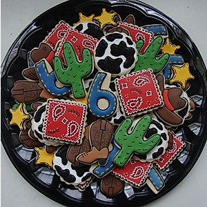 Mini Western Southwestern Cookie Cutter 9 Piece Set from The Cookie Cutter Shop – Tin Plated Steel Cookie Cutters