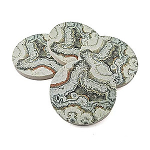 Thirstystone Beauty of the Earth Sandstone Coasters without Holder Set of 4