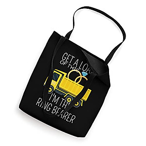 Kids Junior Wedding Party Truck Kids Ring Bearer Tote Bag