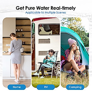 Waterdrop NSF/ANSI 42&372 Certified Water Filter, Replacement for Berkey® BB9-2® Black Filters, Berkey® Gravity Water Filter System and Waterdrop King Tank Series, (Pack of 2)