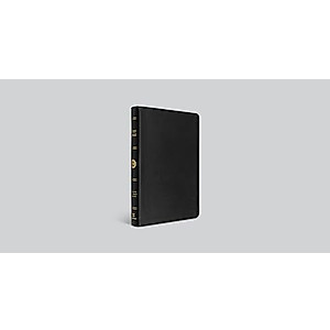 ESV Large Print Thinline Reference Bible (Black)