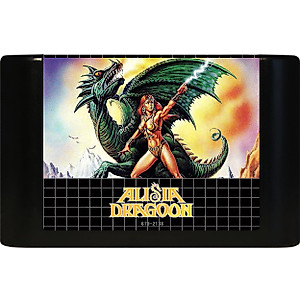 Alisia Dragoon (Sega Genesis) – Reproduction Video Game Cartridge