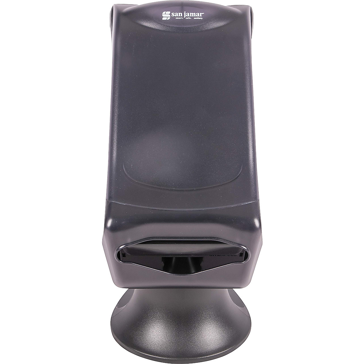 San Jamar - H5005STBK H5005S Venue Fullfold Control Napkin Dispenser with Stand, 500 Capacity, 8" Width x 17-1/2" Height x 13" Depth, Black Pearl